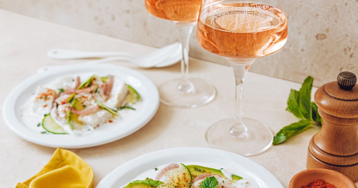 Ceviche de dorade au lait de coco – Vins de provence